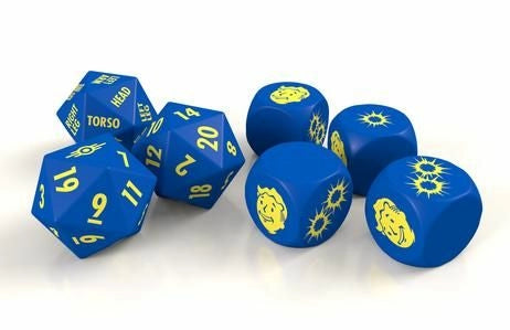 Fallout: The Roleplaying Game Dice Set | The Quest Suppliers